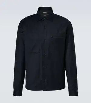 Zegna Single Breasted Outerwear For Men