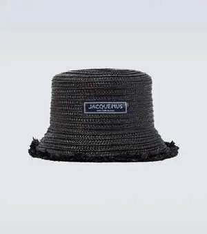 Jacquemus Le Bob Bacino Bucket Hat - Black