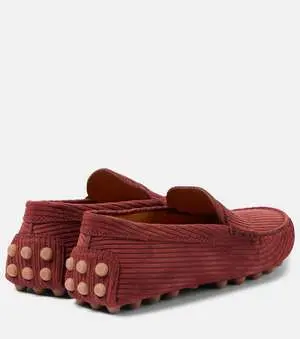 TOD'S Gommino Bubble Suede Driving Loafers