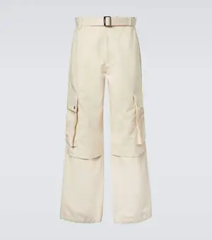 Jacquemus Le Cargo Wide-leg Pants - Beige