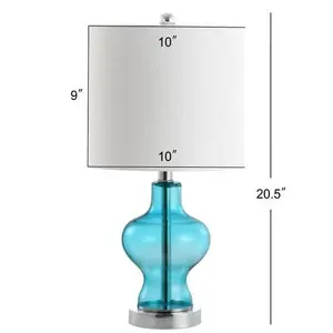 JONATHAN Y Mer Glass/metal Led Table Lamp