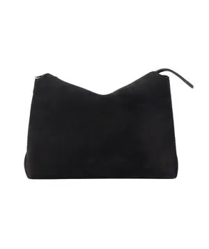 Khaite Lina Suede Crossbody Bag