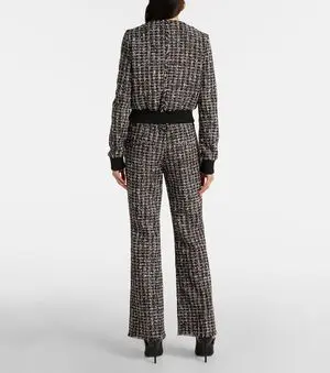 Balmain Tweed Bomber Jacket
