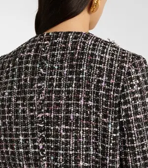 Balmain Tweed Bomber Jacket