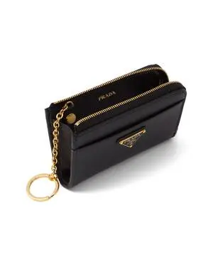 Prada Saffiano Leather Keychain