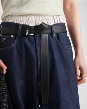 Prada Wide Selvedge Denim Jeans