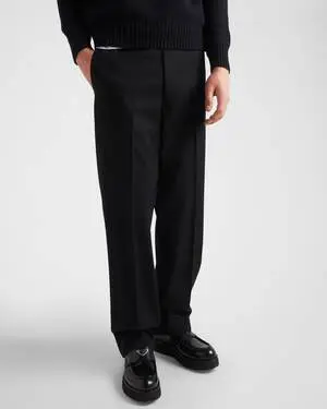 Prada Brushed Leather Loafers