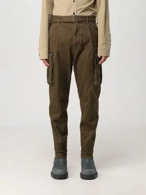 Dsquared2 Pleated Cargo Pants - Military