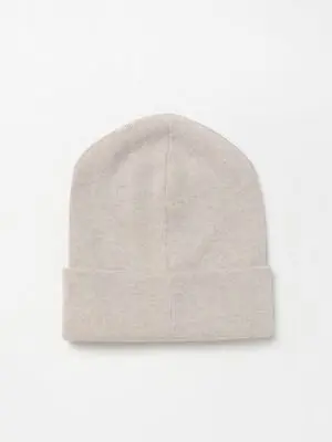 Brunello Cucinelli Ribbed Beanie - Beige
