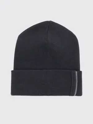 Brunello Cucinelli Ribbed Beanie Black