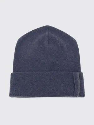 Brunello Cucinelli Ribbed Beanie Blue