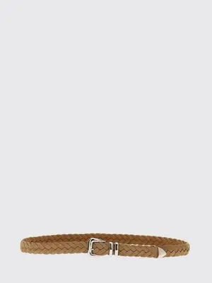 Brunello Cucinelli Brunello Cucinelli Woven Belt Beige