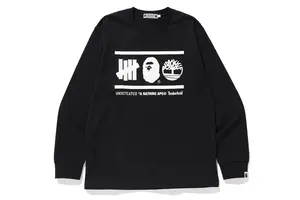 A BATHING APE X Undefeated X Timberland Long Sleeve Tee Shirt
