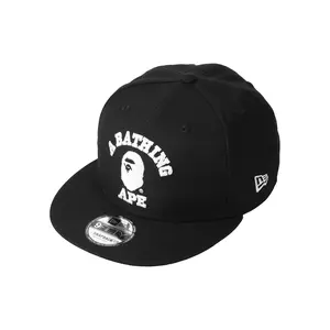 A BATHING APE College New Era Snapback Cap - Black