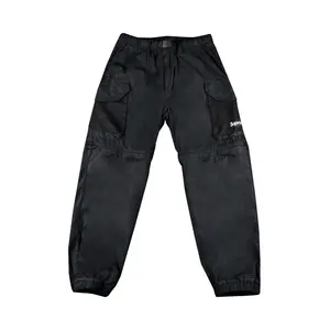 Supreme Mesh Pocket Belted Cargo Pant - Black