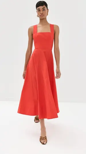 Staud Teresa Midi Dress