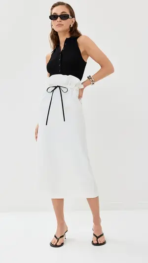 KIKA VARGAS Naomi Twill Skirt