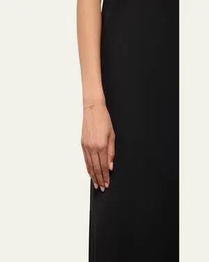 JENNIFER MEYER 18k Mini Wishbone Bracelet