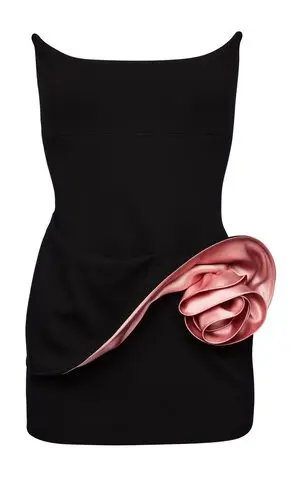 Magda Butrym Rosette Detailed Mini Dress