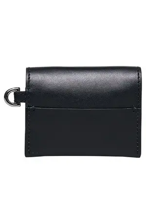 Lié Studio Stella Leather Wallet - Solid Black