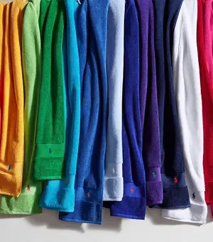 Ralph Lauren Polo Player Guest Towel - Blue
