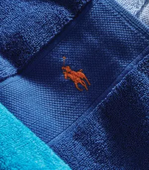 Ralph Lauren Polo Player Guest Towel - Blue