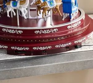 MR. CHRISTMAS Heirloom Musical Carousel