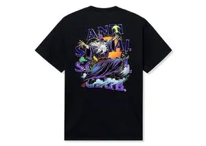 ANTI SOCIAL SOCIAL CLUB Sleave Tee Shirt - Black