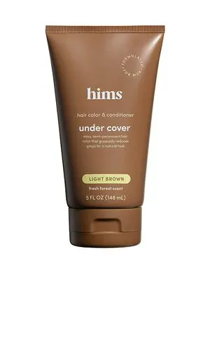 HIMS 2 In 1 Color Depositing Hair Dye - Light Brown