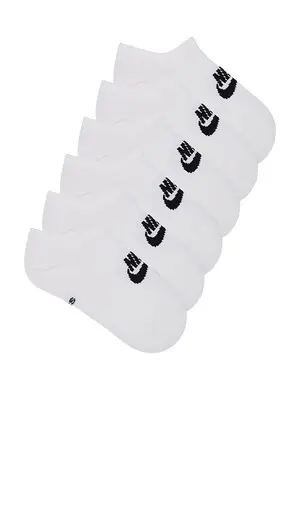 Nike 3-pack No-show Socks - White & Black
