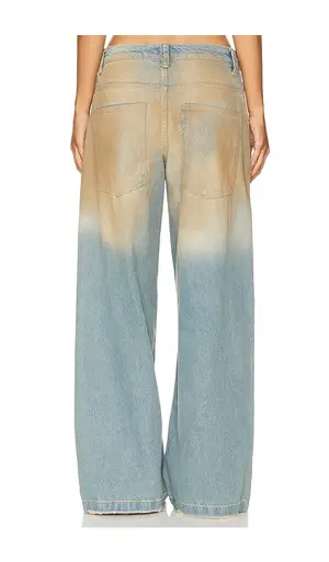 JADED LONDON Colossus Wide Leg Jeans