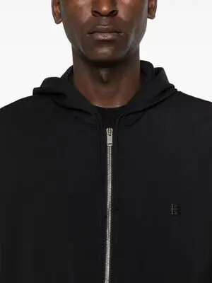 Givenchy 4g Wool Zipped Hoodie