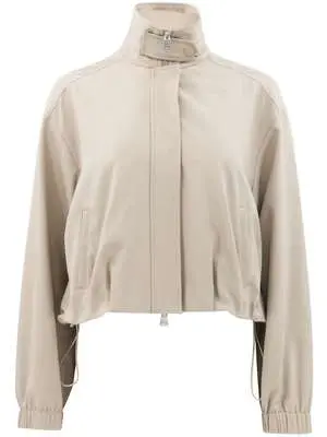 Simkhai Geniveve Cropped Track Jacket