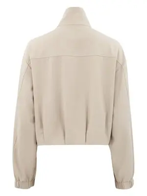 Simkhai Geniveve Cropped Track Jacket