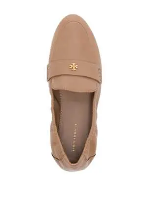 Tory Burch Logo Plaque Loafers