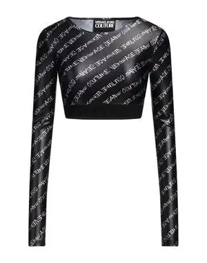 Versace Logo-print Crop Top