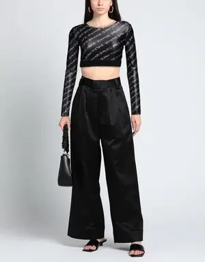 Versace Logo-print Crop Top