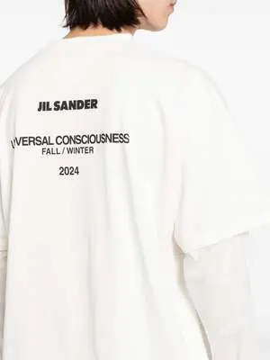 JIL SANDER Logo-print T-shirt