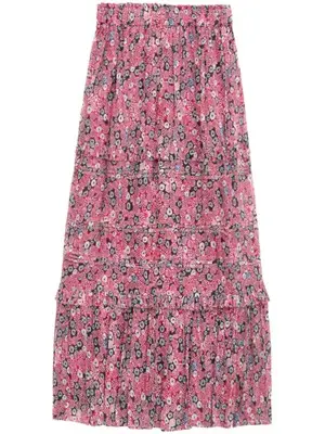 MARANT ETOILE Diya Patterned Skirt