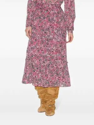 MARANT ETOILE Diya Patterned Skirt