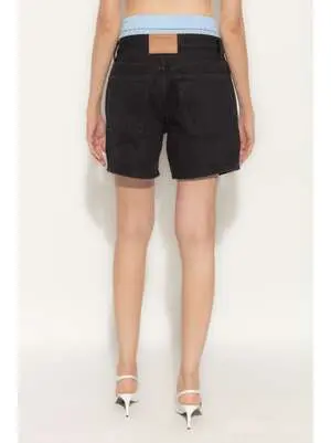 Alexander Wang Cotton Denim Shorts