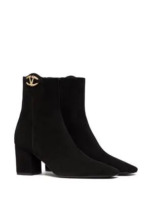Valentino Garavani 70mm Vlogo The Bold Edition Ankle Boots