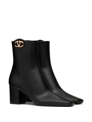 Valentino Garavani 70mm Vlogo The Bold Edition Ankle Boots