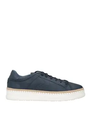 VOILE BLANCHE Pebbled-leather Low-top Sneakers