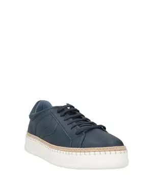 VOILE BLANCHE Pebbled-leather Low-top Sneakers