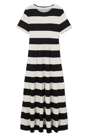 LK BENNETT Leigh Stripe Maxi Dress
