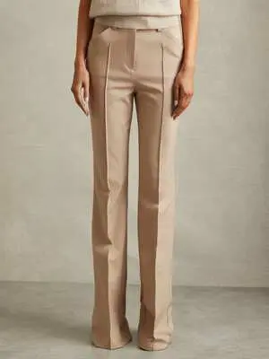 REISS Hadley High-rise Flared Trousers