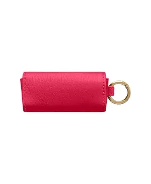 MAISON DE SABRE Leather Lipstick Charm - Fuchsia Lavender