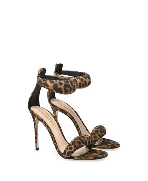 GIANVITO ROSSI Gianvito Rossi Bijoux Sandals Leopard Print