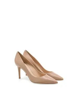 GIANVITO ROSSI 85 Pumps - Light Pink